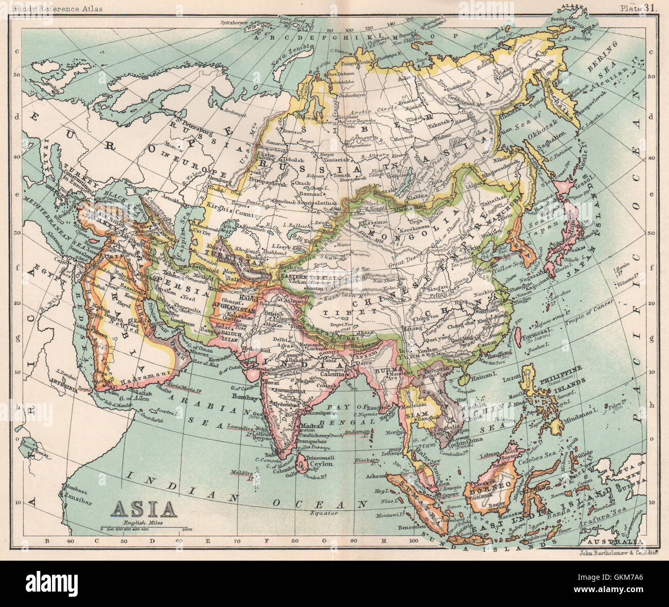 Hejaz map hi-res stock photography and images - Alamy