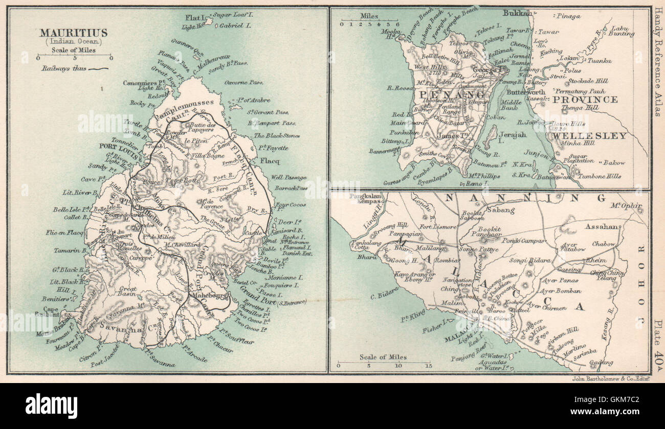 Malacca map hi-res stock photography and images - Alamy