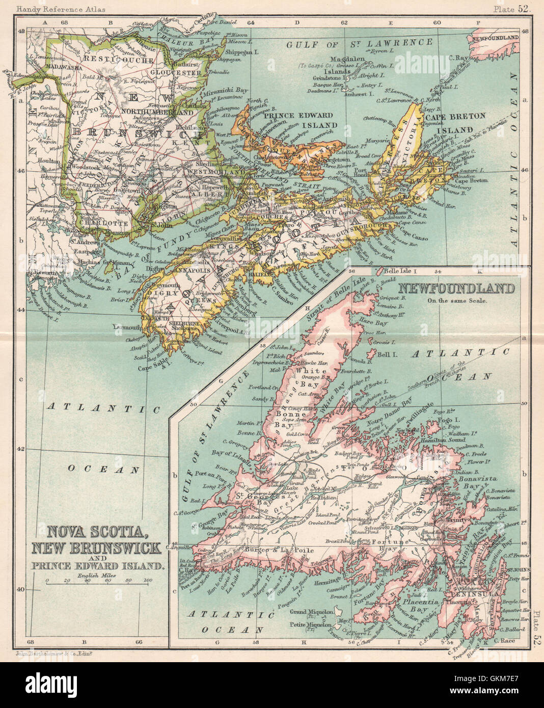 1904 canada map hi-res stock photography and images - Alamy