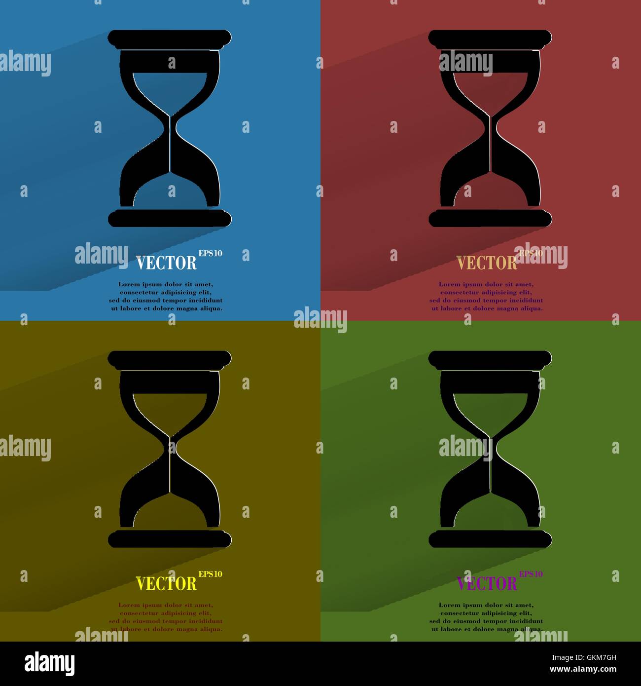 Timer graphics set hi-res stock photography and images - Alamy
