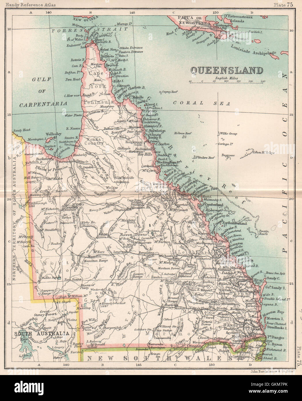 Queensland Map High Resolution Stock Photography and Images - Alamy
