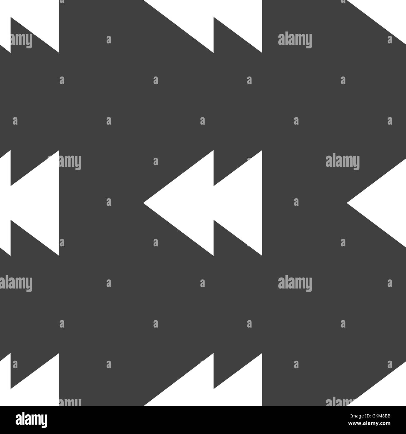 multimedia control web icon. flat design. Seamless pattern Stock Vector ...