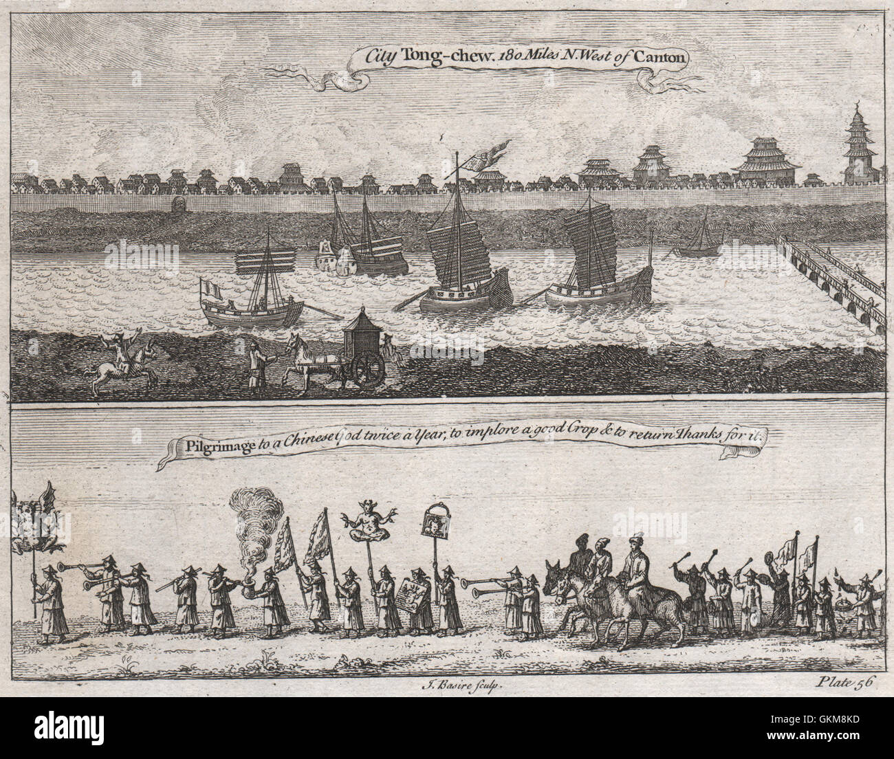 CHINA. City of Tong-chew (TONGZHOU, BEIJING). Pilgrimage to a Chinese ...