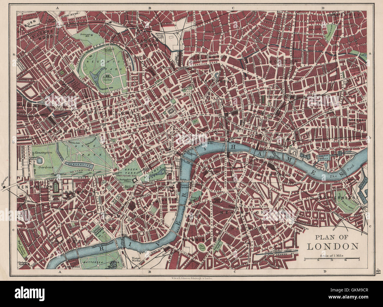 LONDON PLAN.West End Pimlico City Southwark Islington Lambeth. JOHNSTON ...