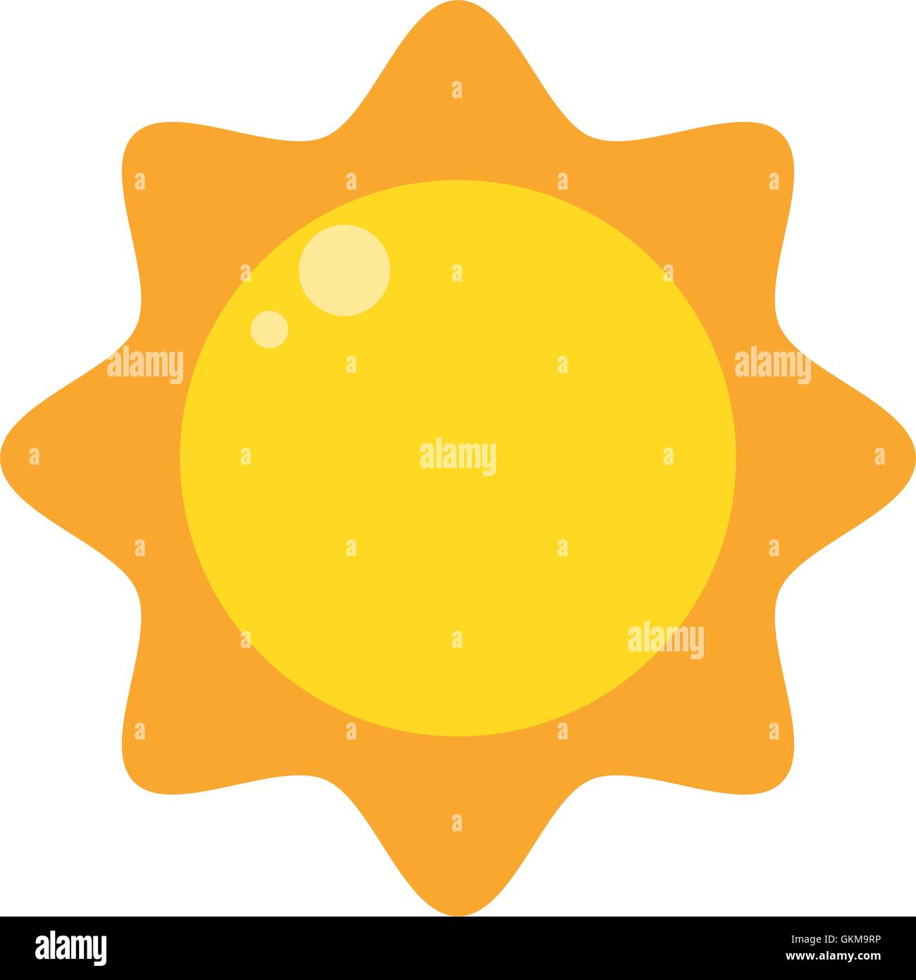 sun cartoon abstract design Stock Vector Image & Art - Alamy