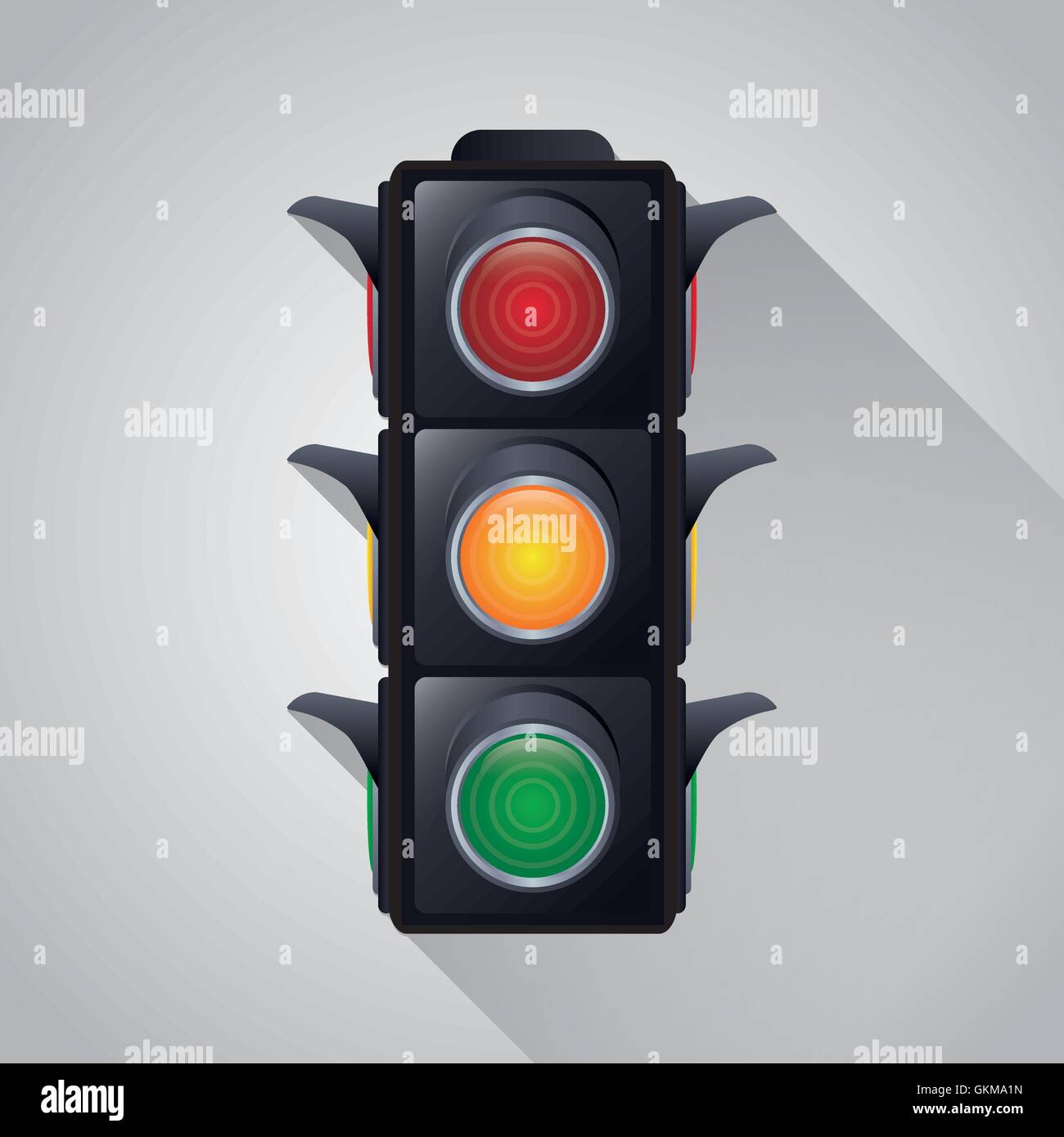 semaphore trafficlight sign design Stock Vector Image & Art - Alamy