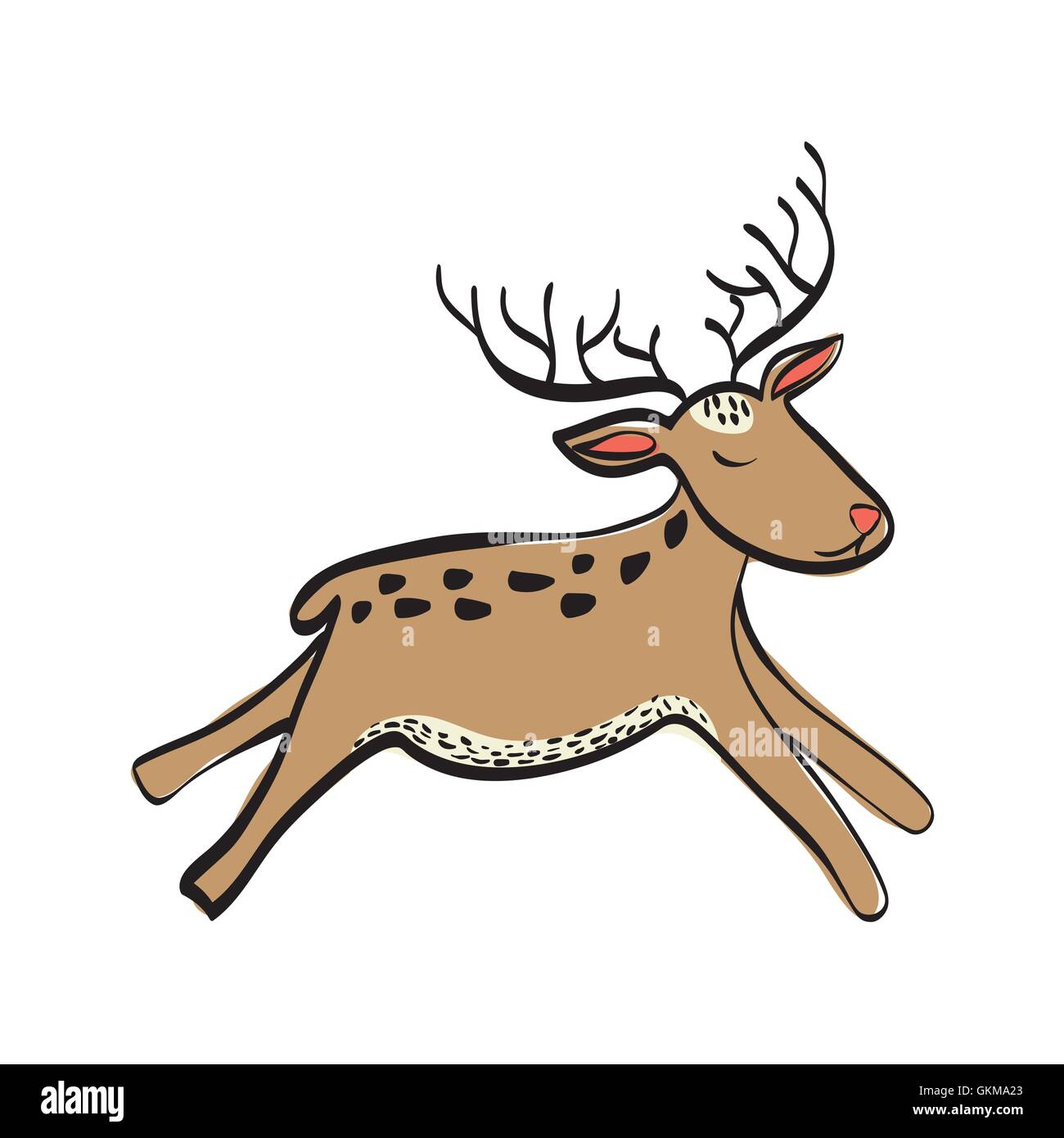 Deer icon design, vector illustration Stock Vector Image & Art - Alamy