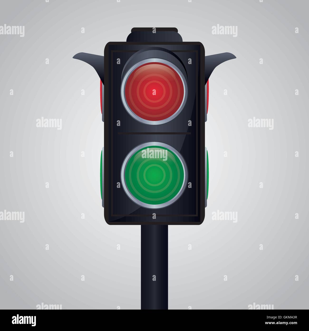 semaphore trafficlight sign design Stock Vector Image & Art - Alamy
