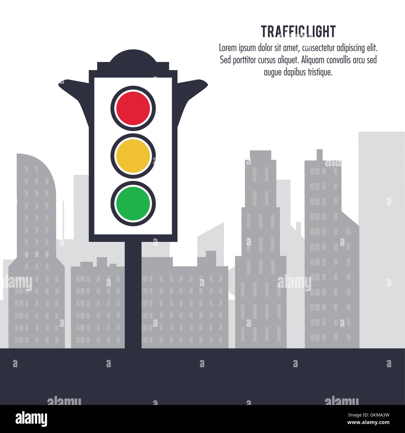 semaphore trafficlight sign design Stock Vector Image & Art - Alamy