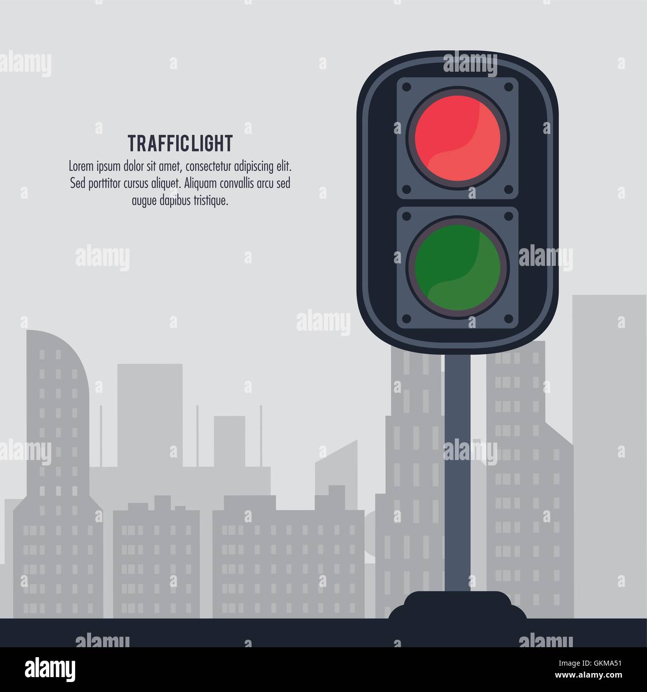 semaphore trafficlight sign design Stock Vector Image & Art - Alamy