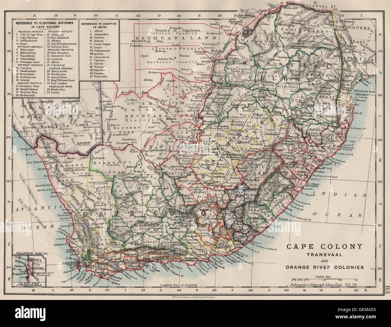 Transvaal South Africa Map