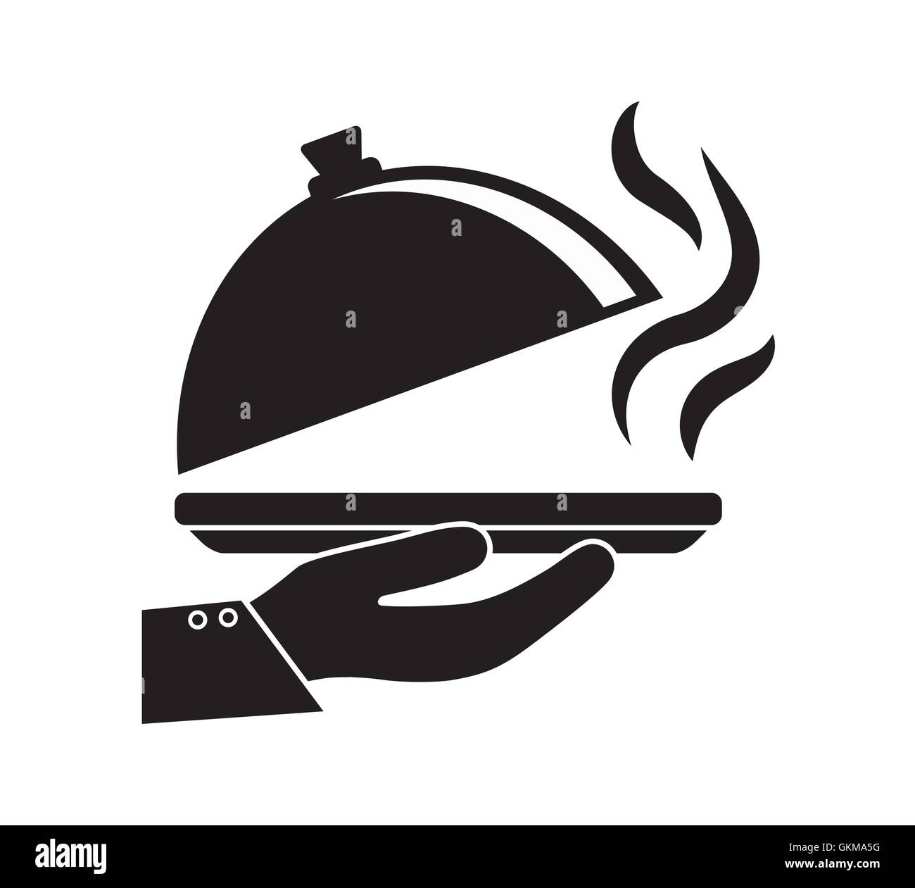 Restaurant dish design, vector illustration Stock Vector Image & Art ...