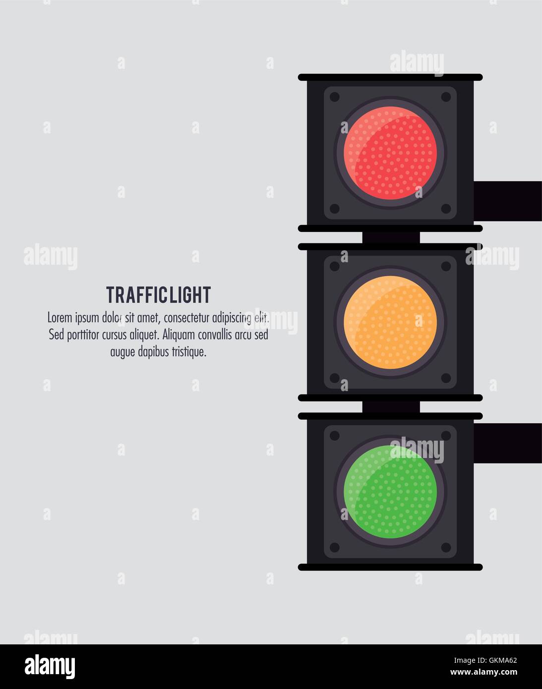 semaphore trafficlight sign design Stock Vector Image & Art - Alamy