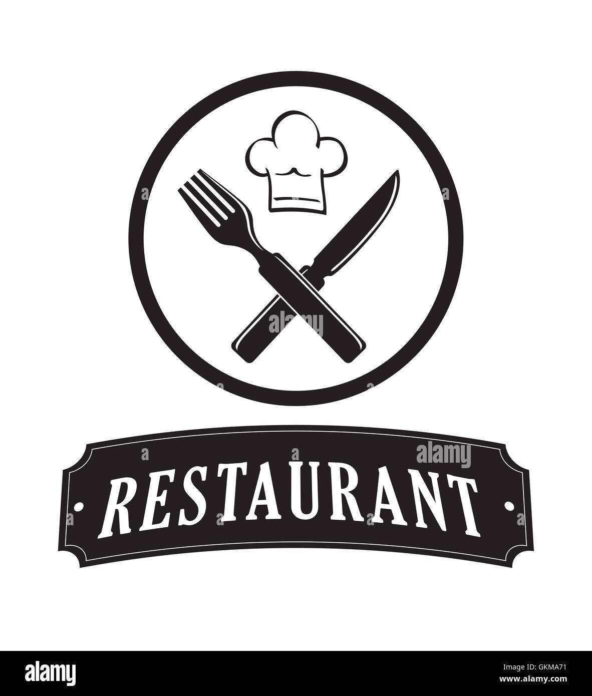 Illustration Of Menu Card Design With Cutlery