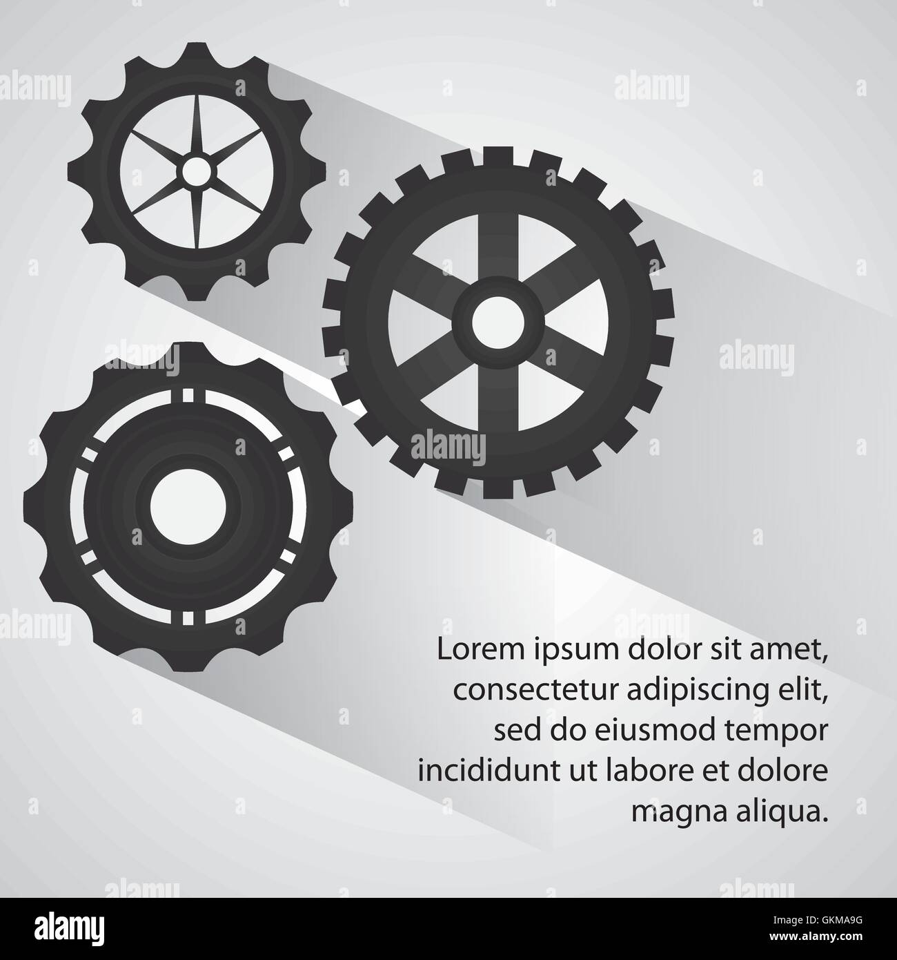 gear cog machine part set design Stock Vector Image & Art - Alamy