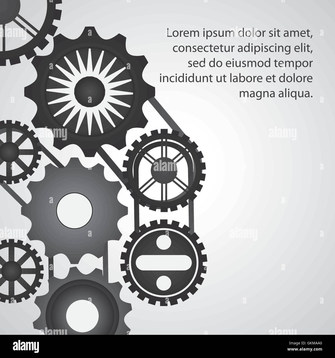 gear cog machine part set design Stock Vector Image & Art - Alamy