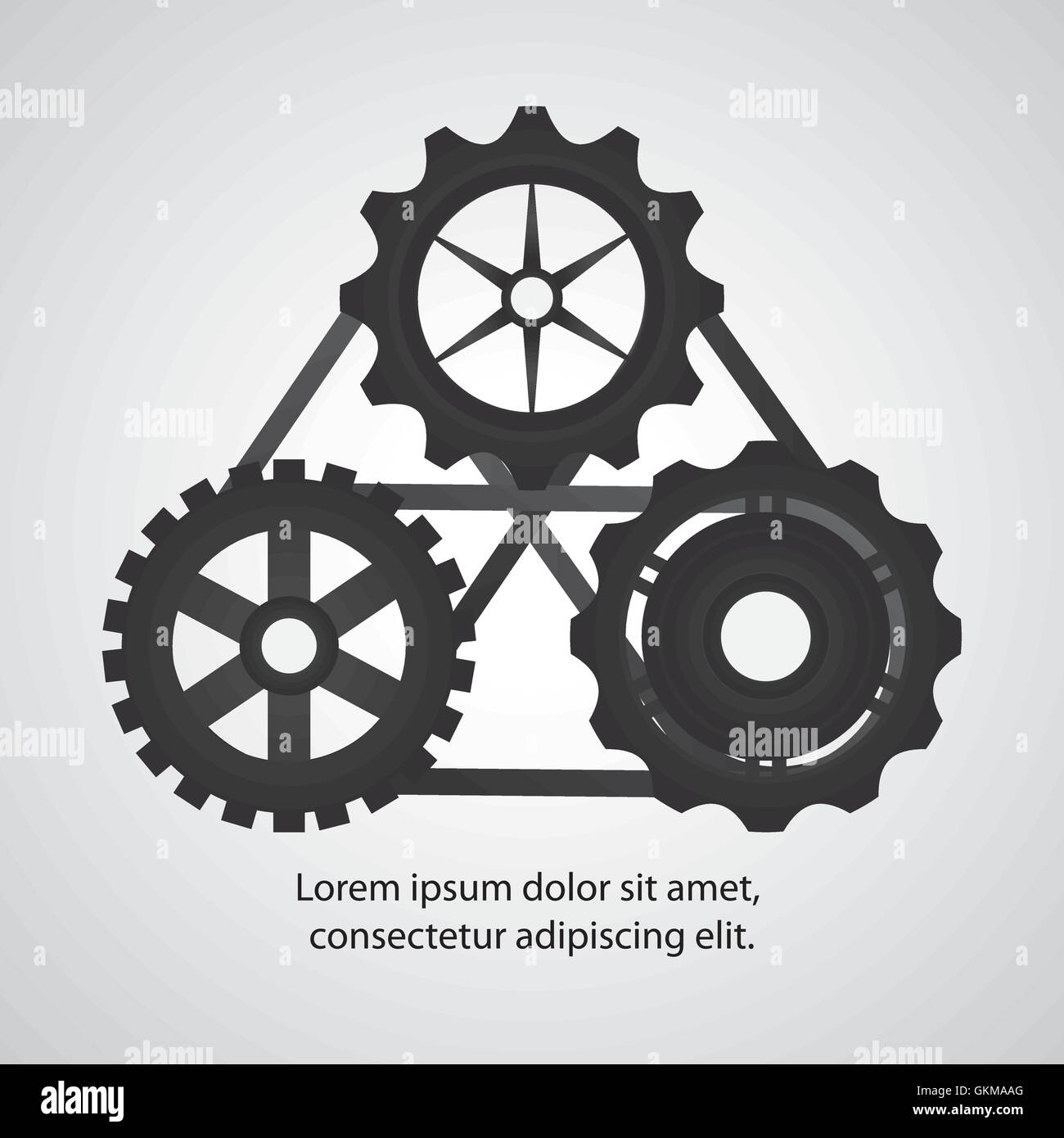 gear cog machine part set design Stock Vector Image & Art - Alamy