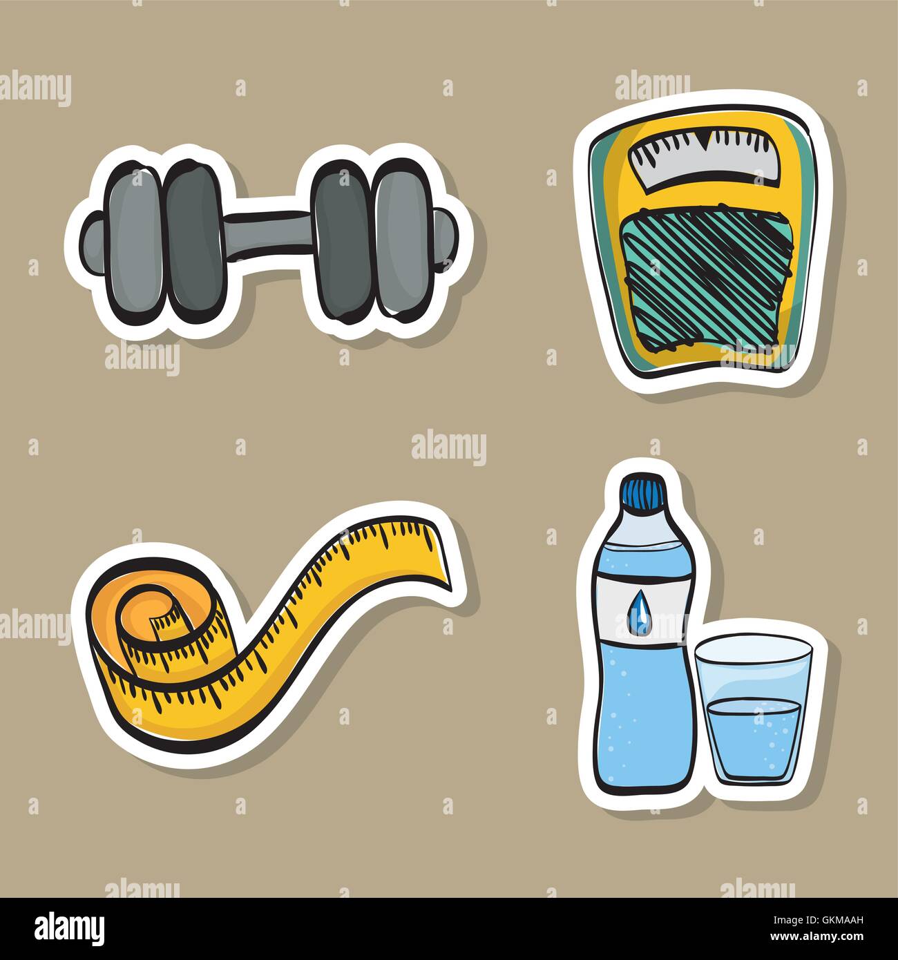 Healthy lifestyle design, vector illustration Stock Vector Image & Art ...
