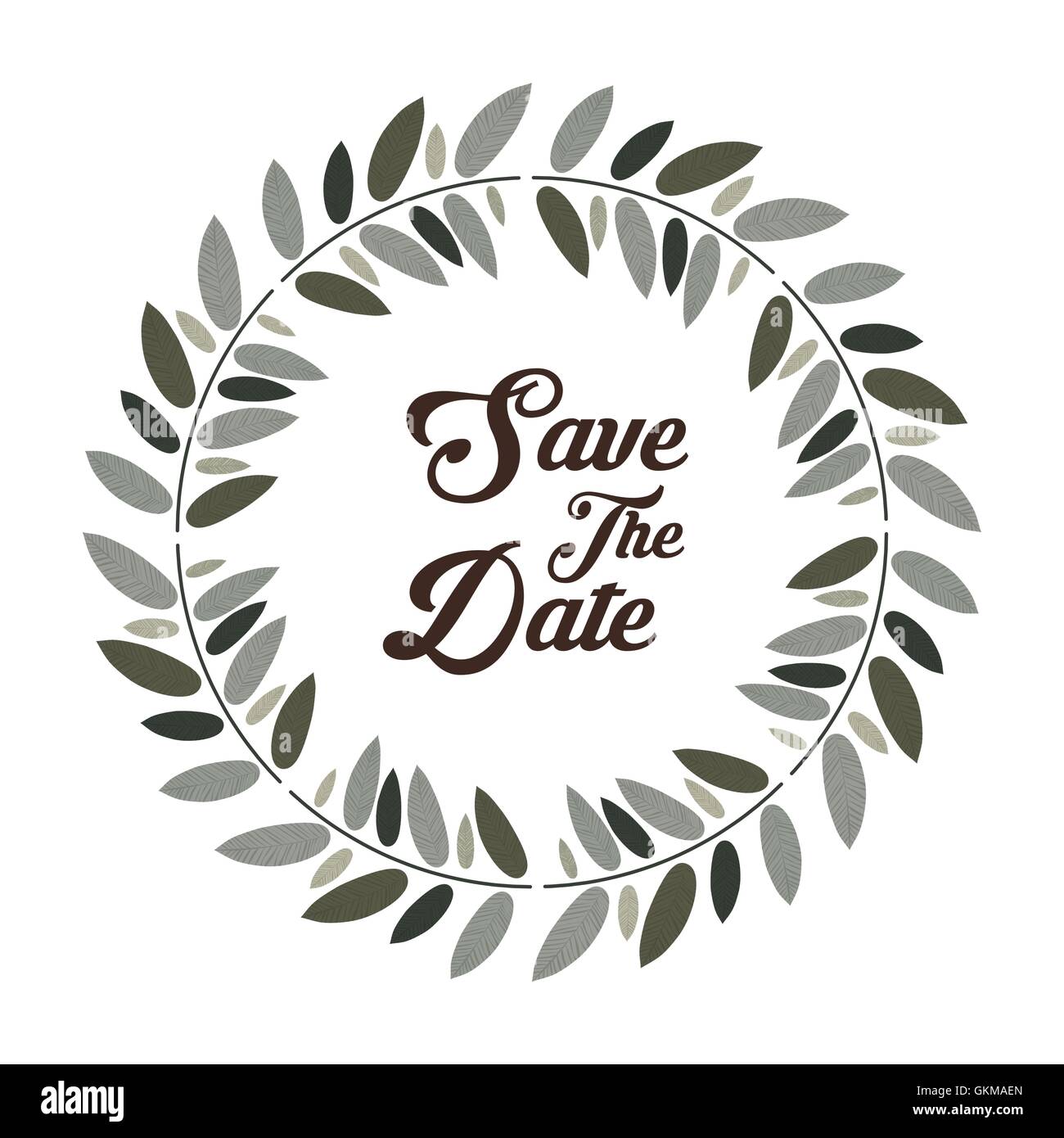 Save the date graphic design, vector illustration Stock Vector Image ...