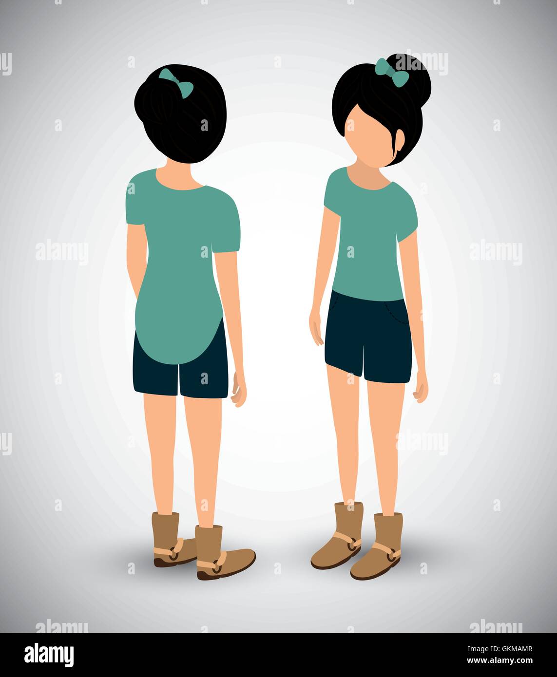 Isometric people graphic design, vector illustration Stock Vector Image ...