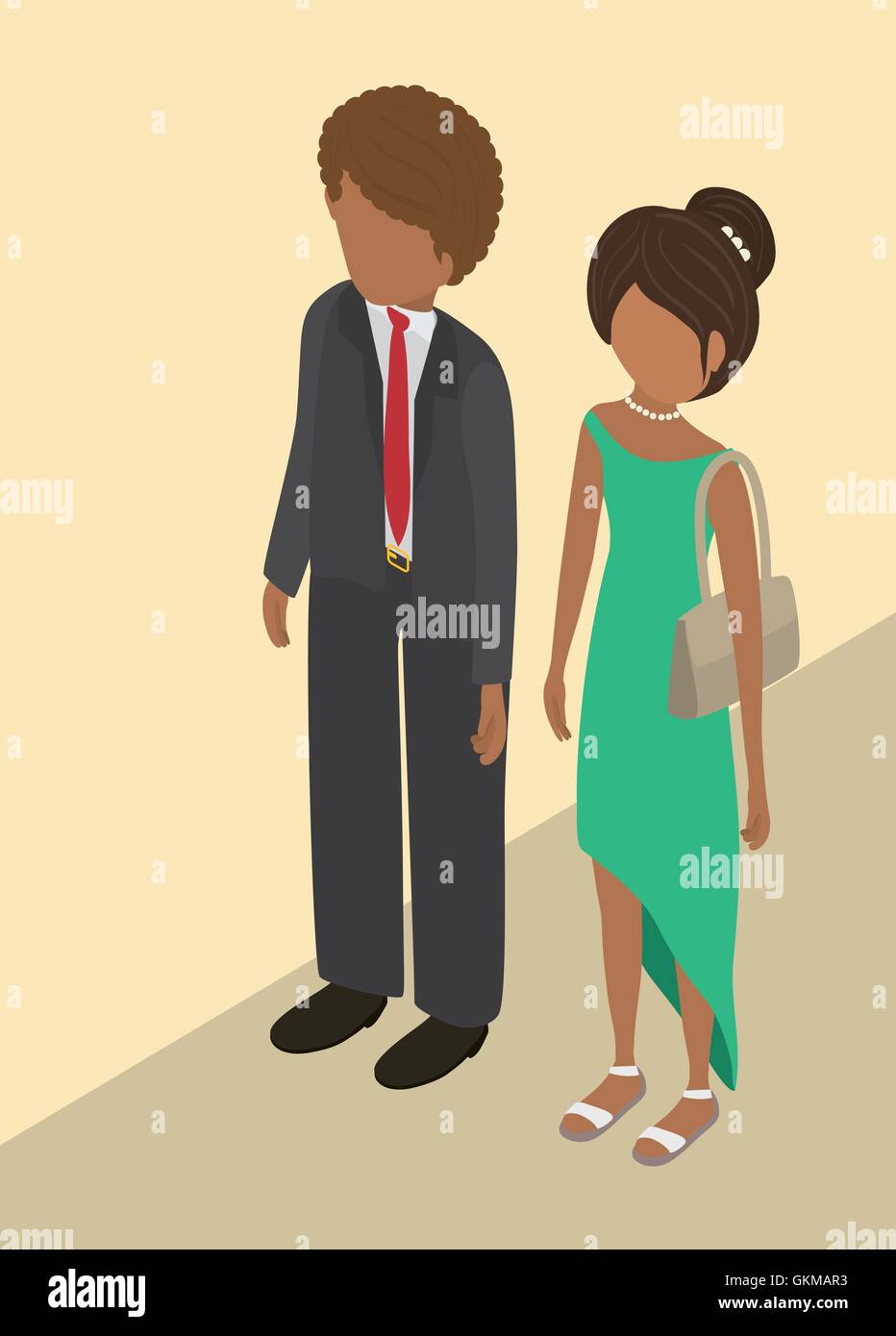 Isometric people graphic design, vector illustration Stock Vector Image ...