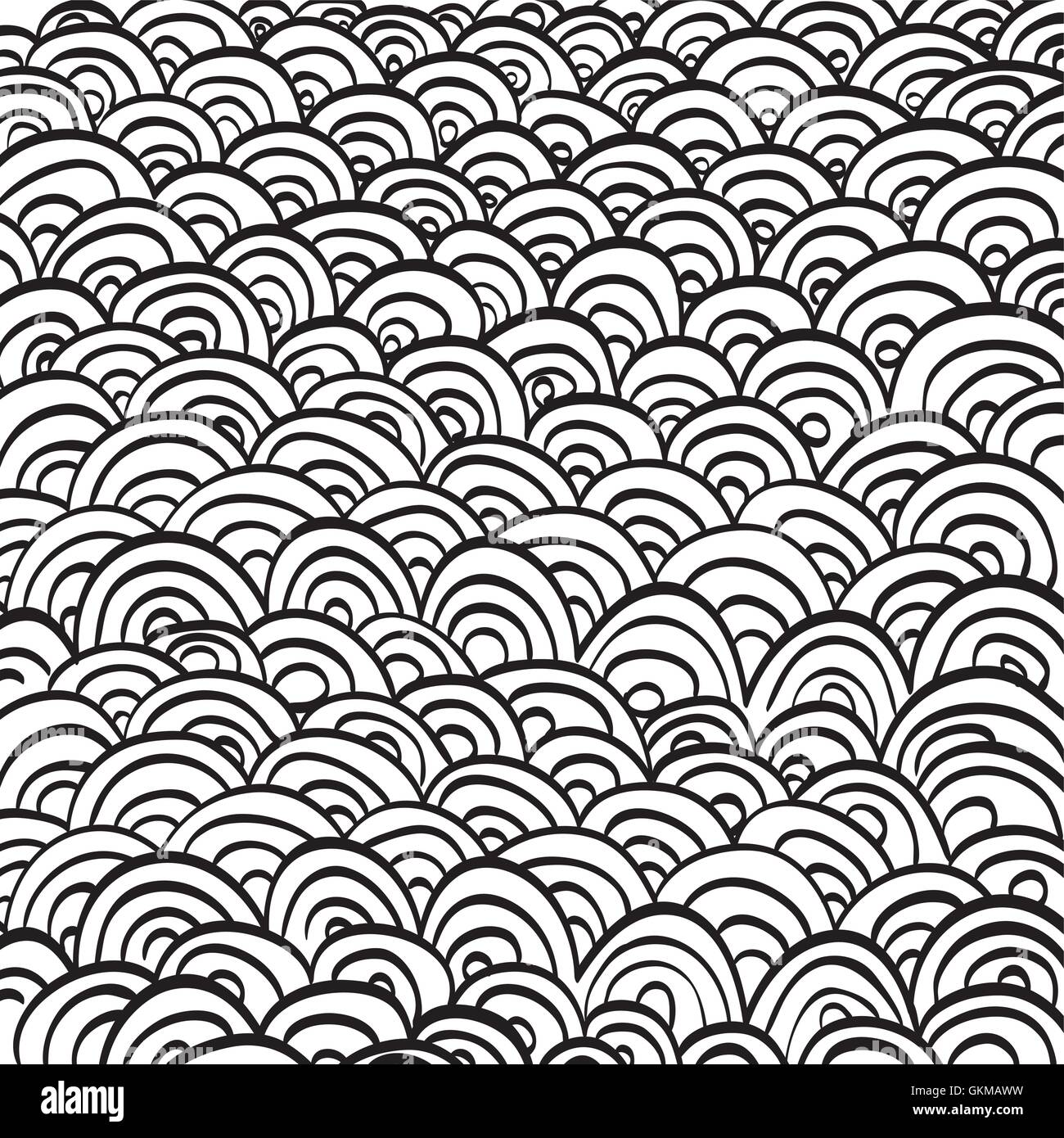 Black and White draw design, abstract vector Stock Vector Image & Art ...