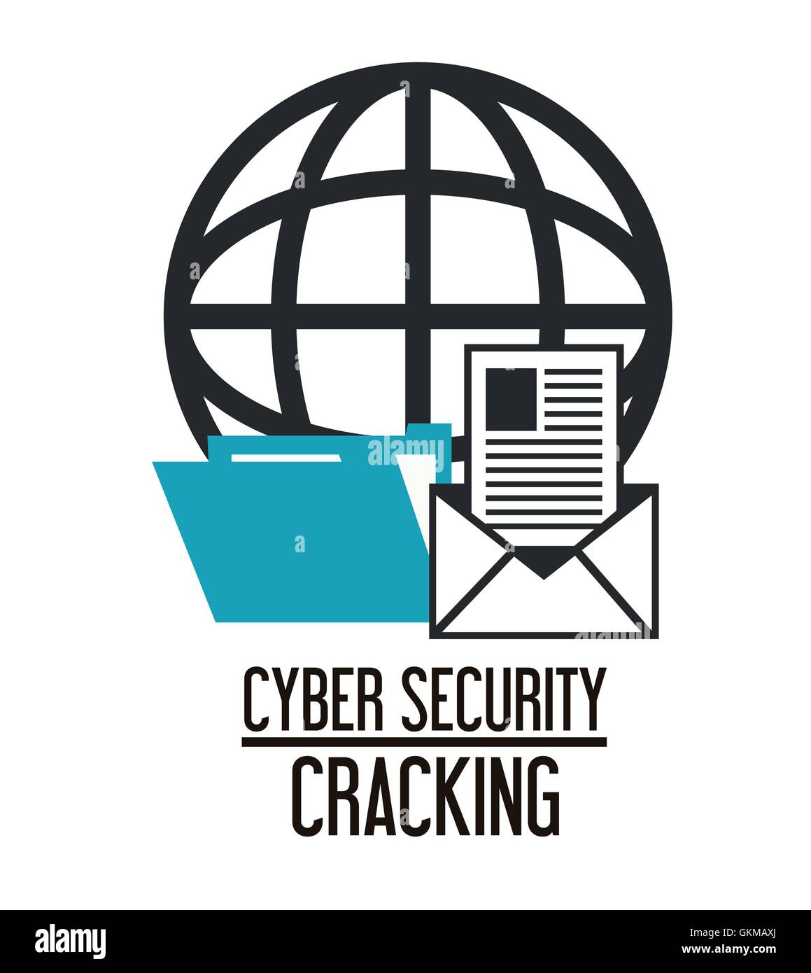 cyber security system envelope design Stock Vector Image & Art - Alamy