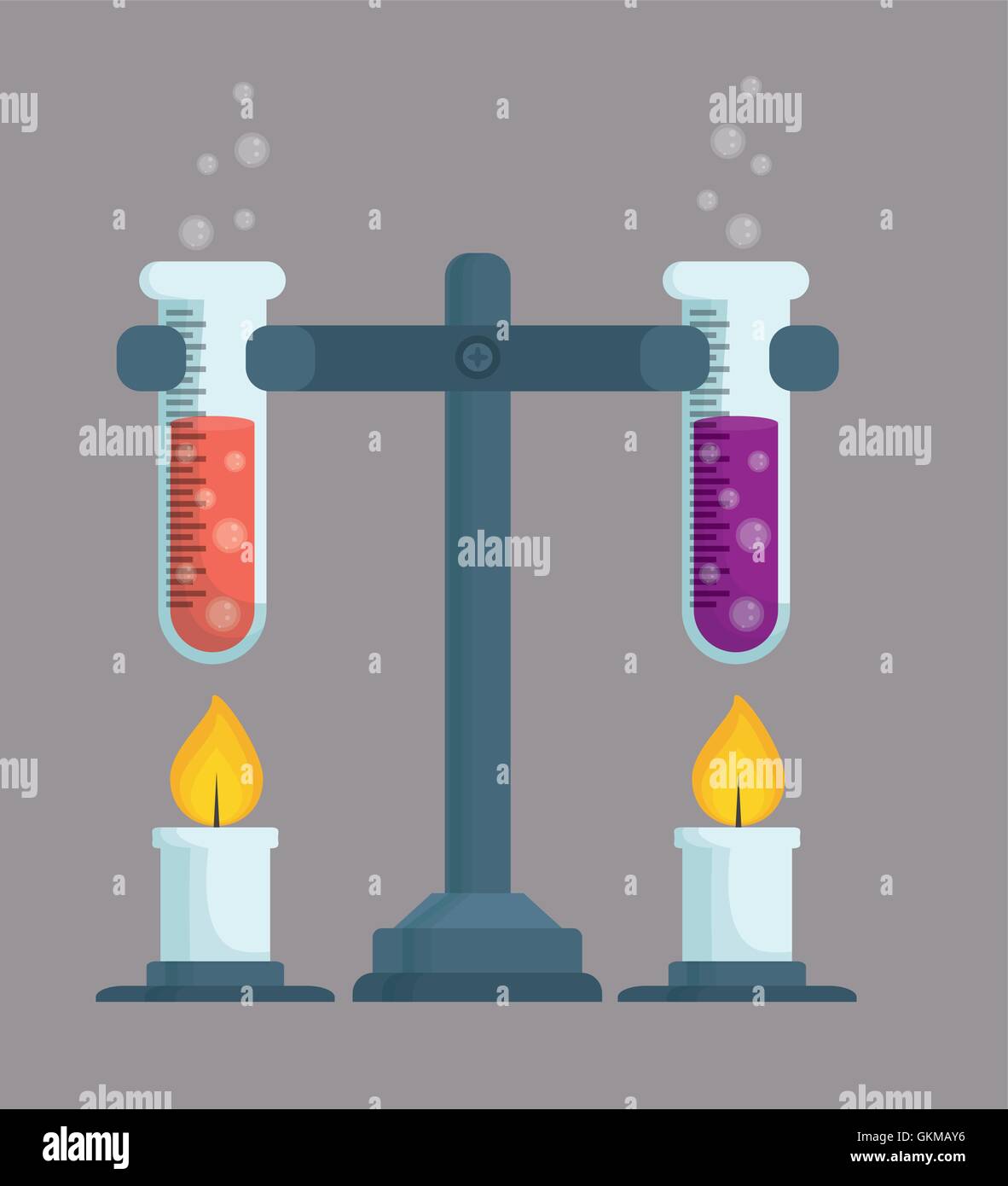 Graphic design of Chemical Laboratory , vector illustration Stock ...