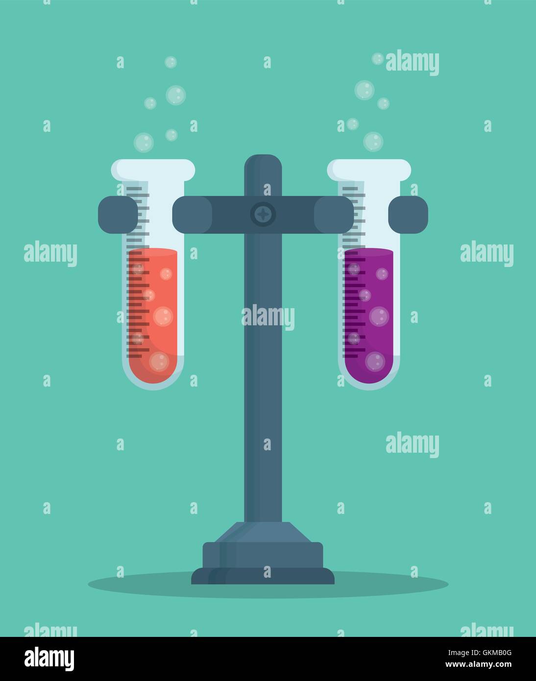 Graphic design of Chemical Laboratory , vector illustration Stock ...