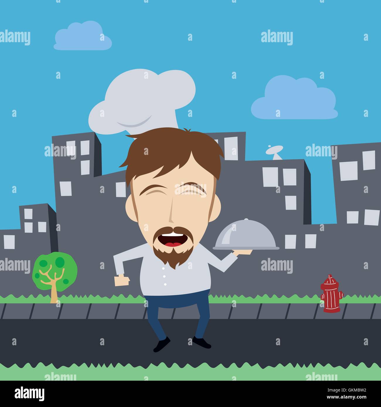 master chef cartoon Stock Vector Image & Art - Alamy