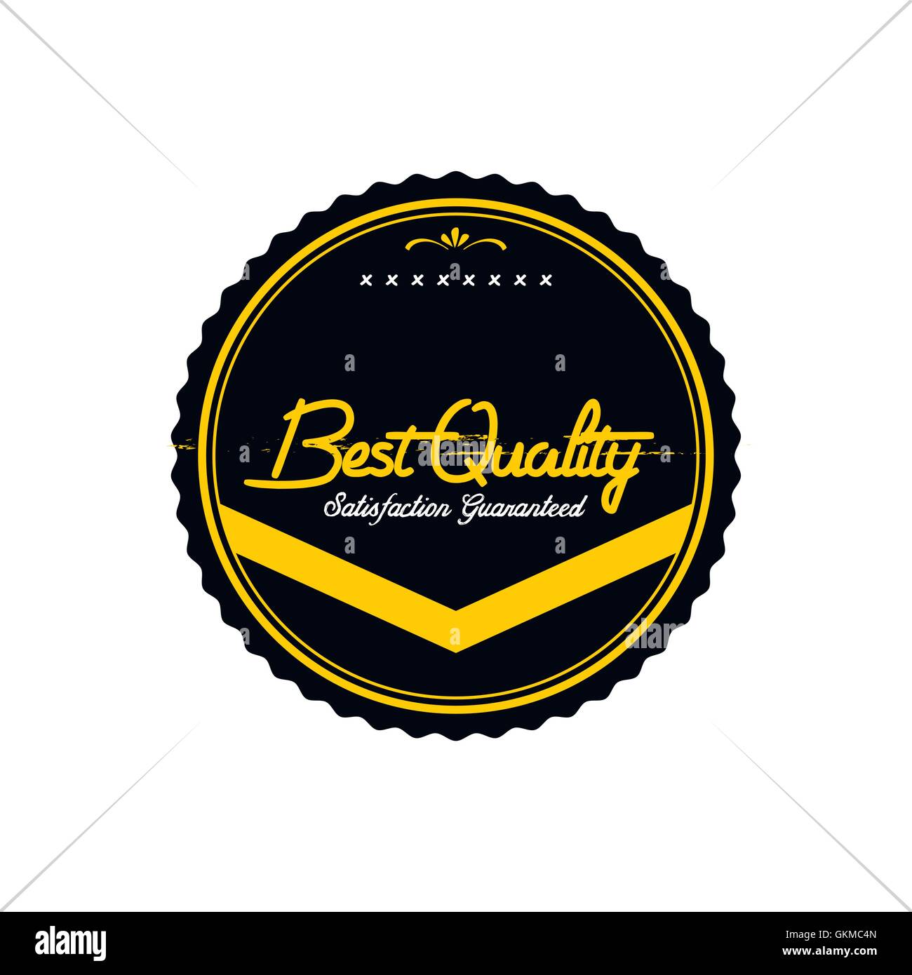 vintage quality badge theme Stock Vector Image & Art - Alamy