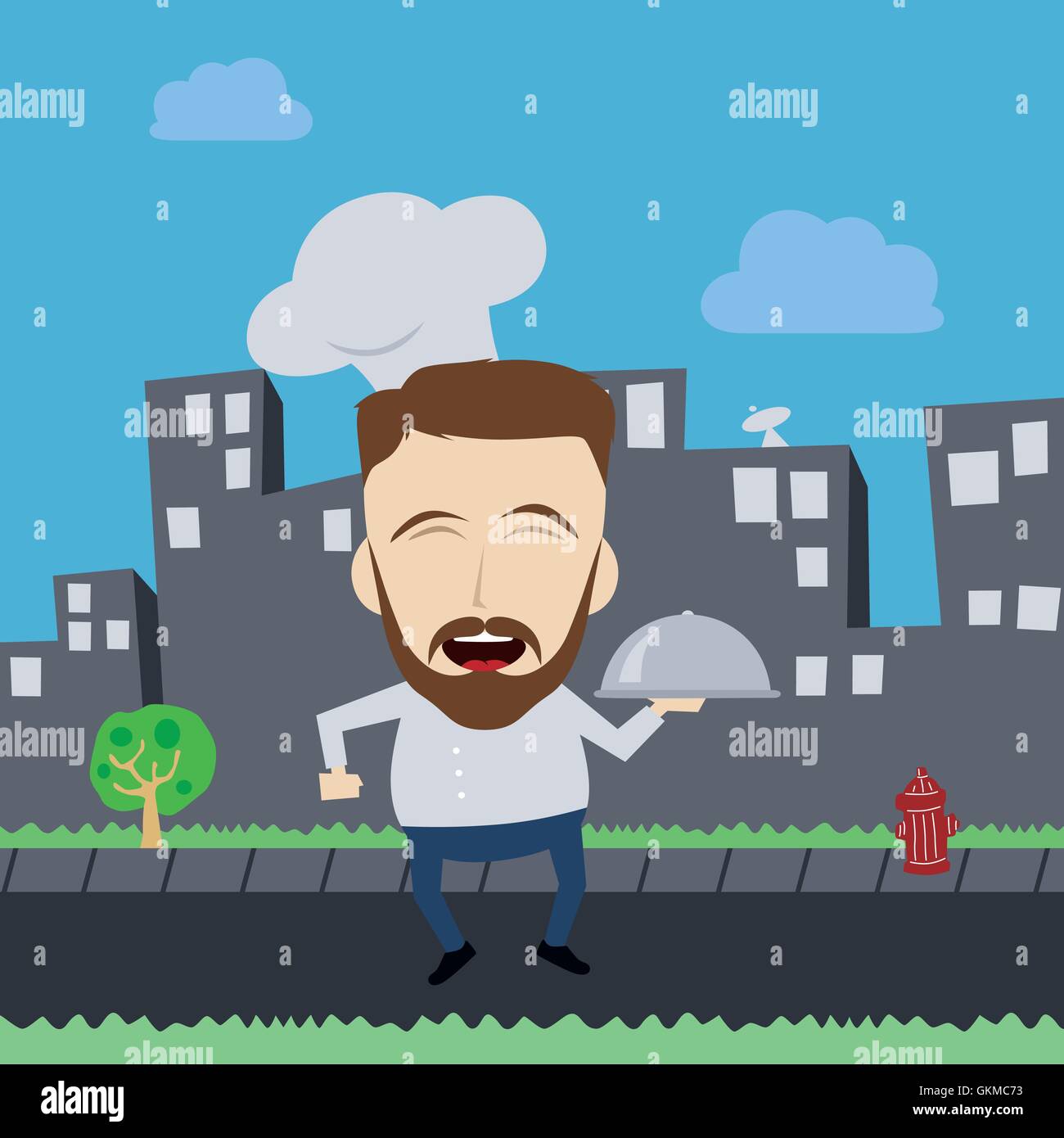 master chef cartoon Stock Vector Image & Art - Alamy