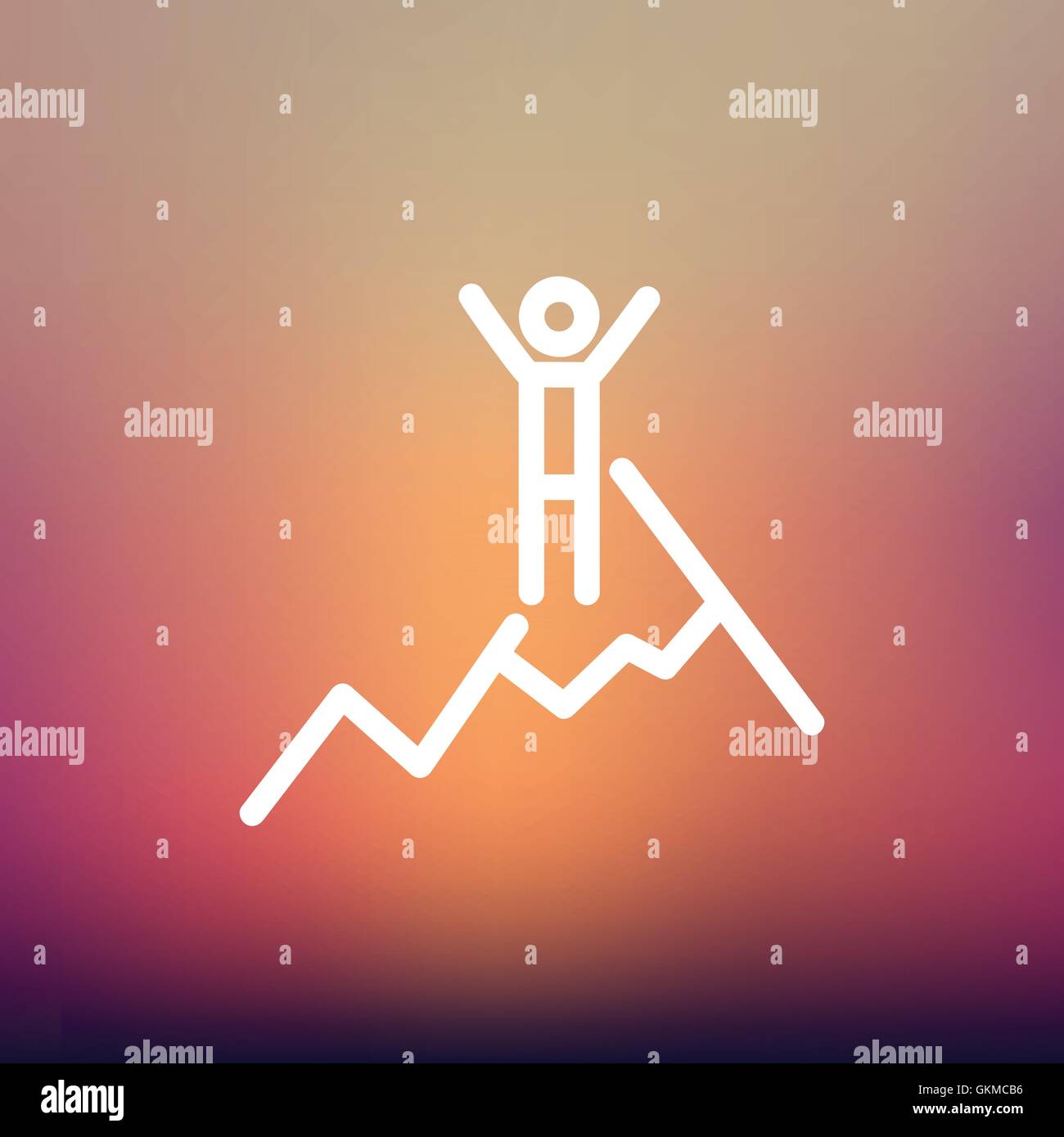 Mountain range in alps Stock Vector Images - Alamy