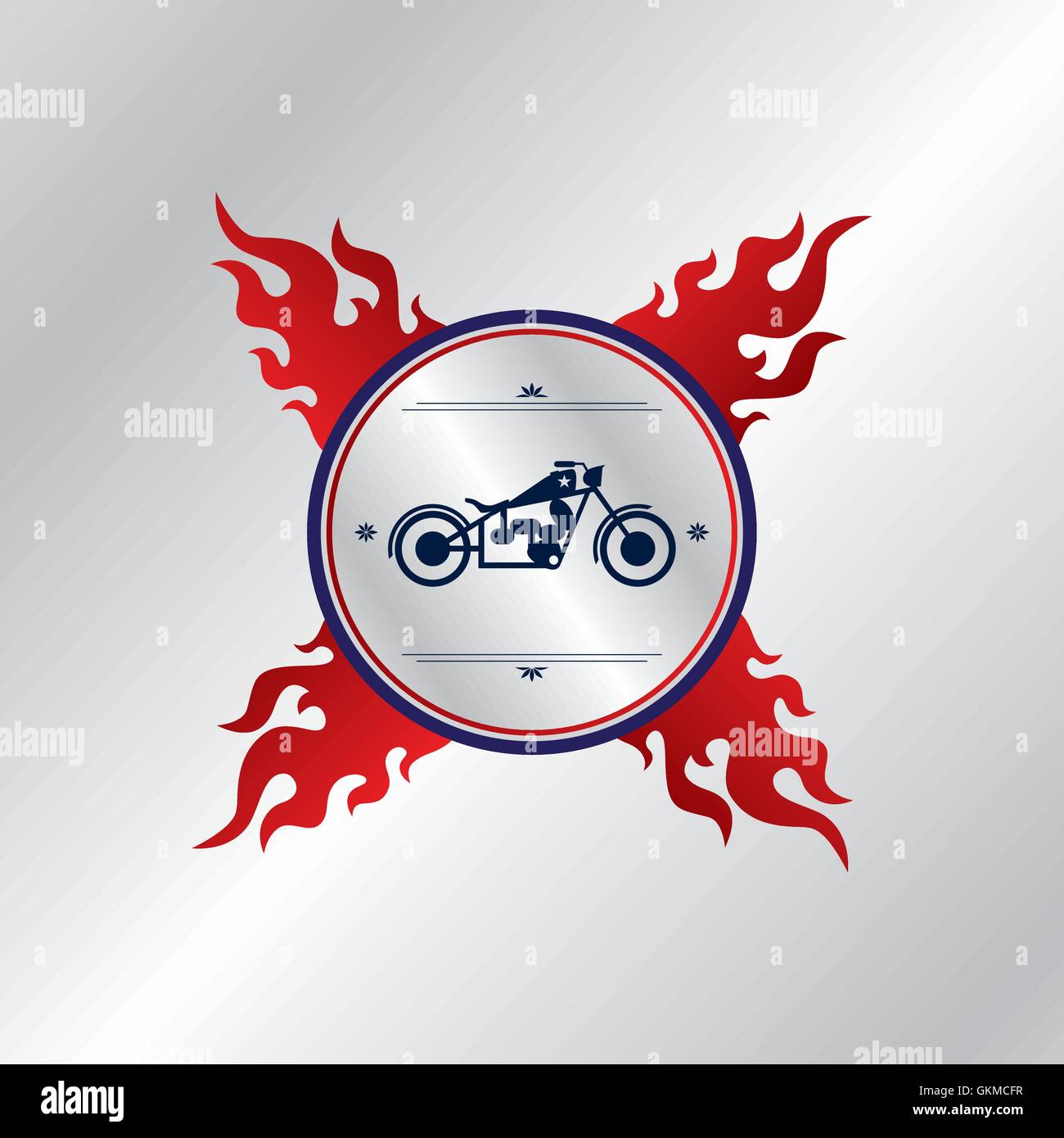 motorcycle label sticker Stock Vector Image & Art - Alamy