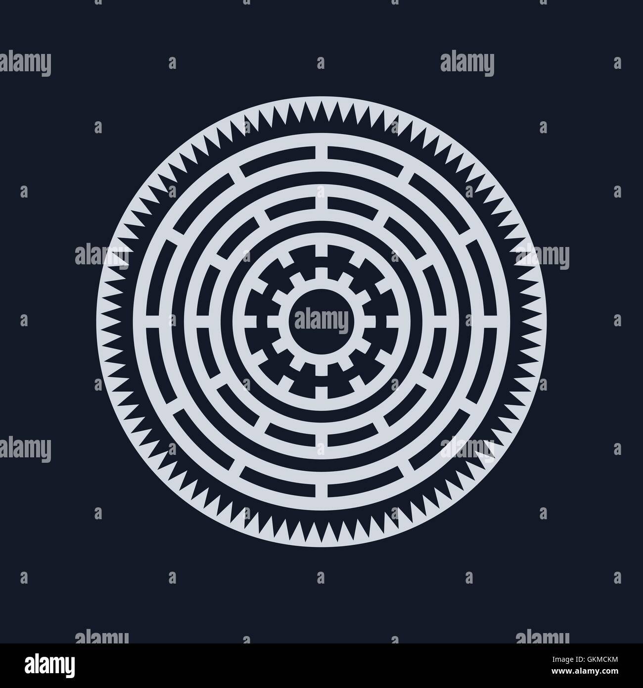 native ethnic art symbol Stock Vector Image & Art - Alamy
