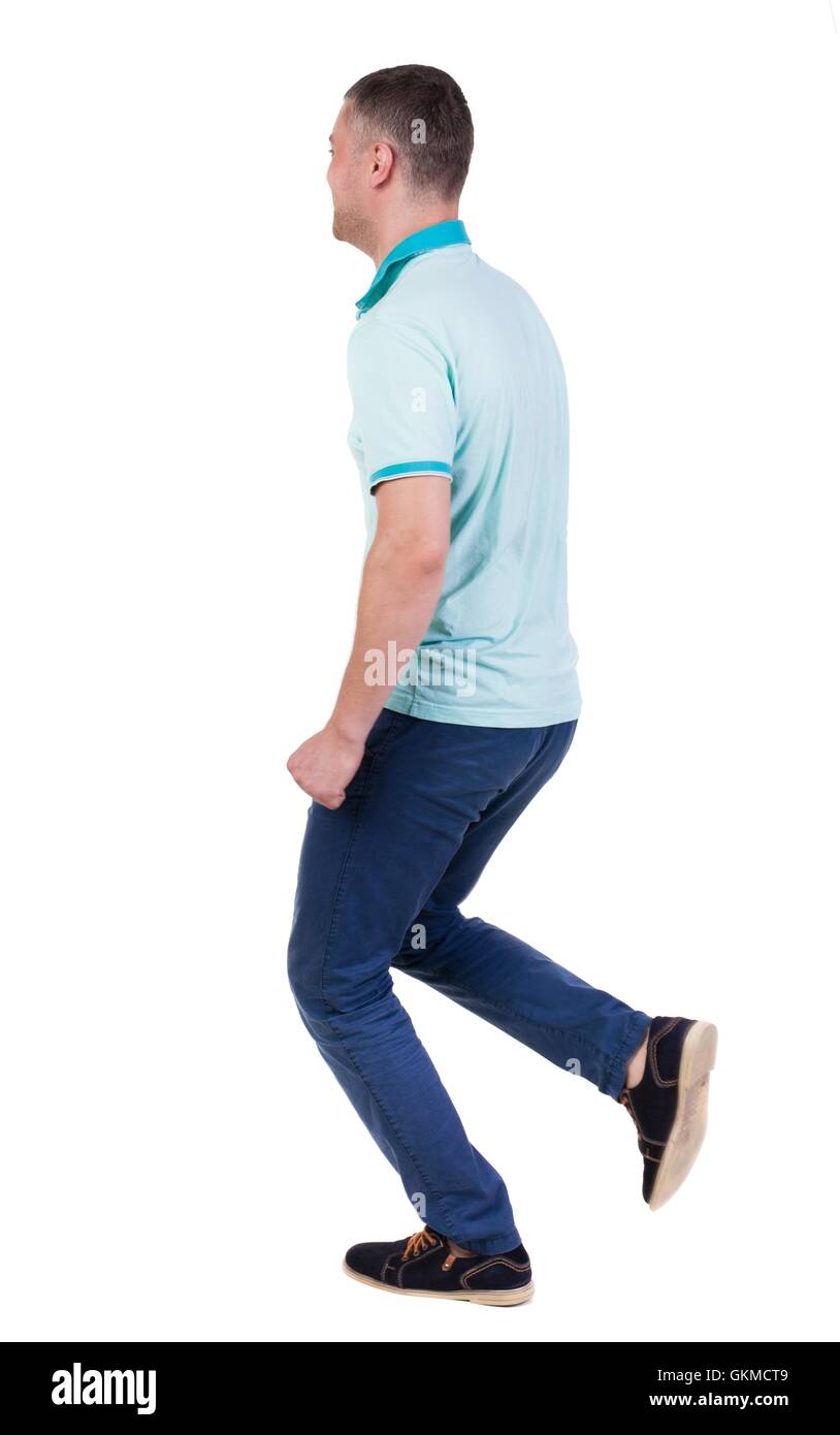 Handsome men running in Cut Out Stock Images & Pictures - Alamy