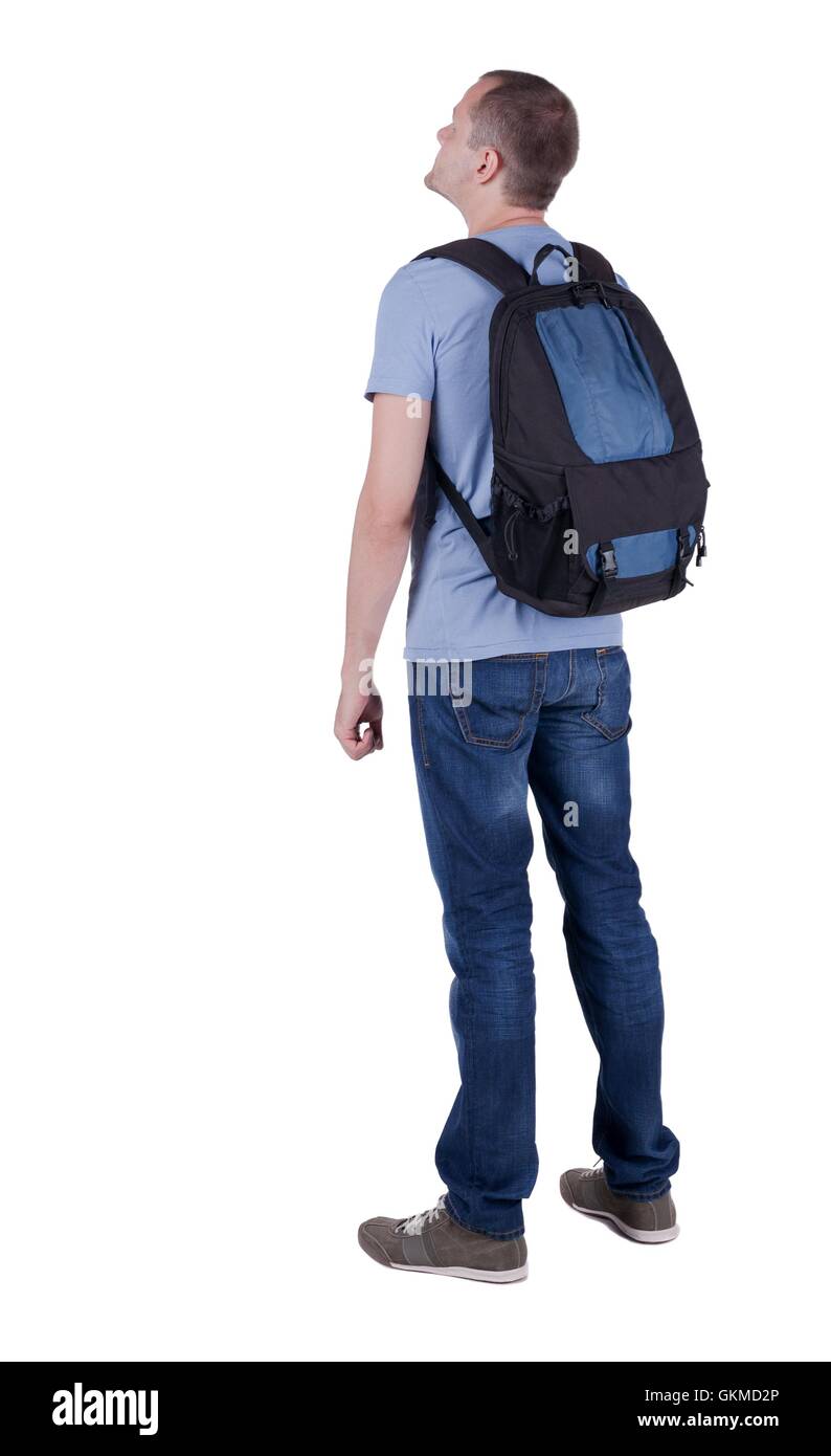 Human backpack Cut Out Stock Images & Pictures - Alamy