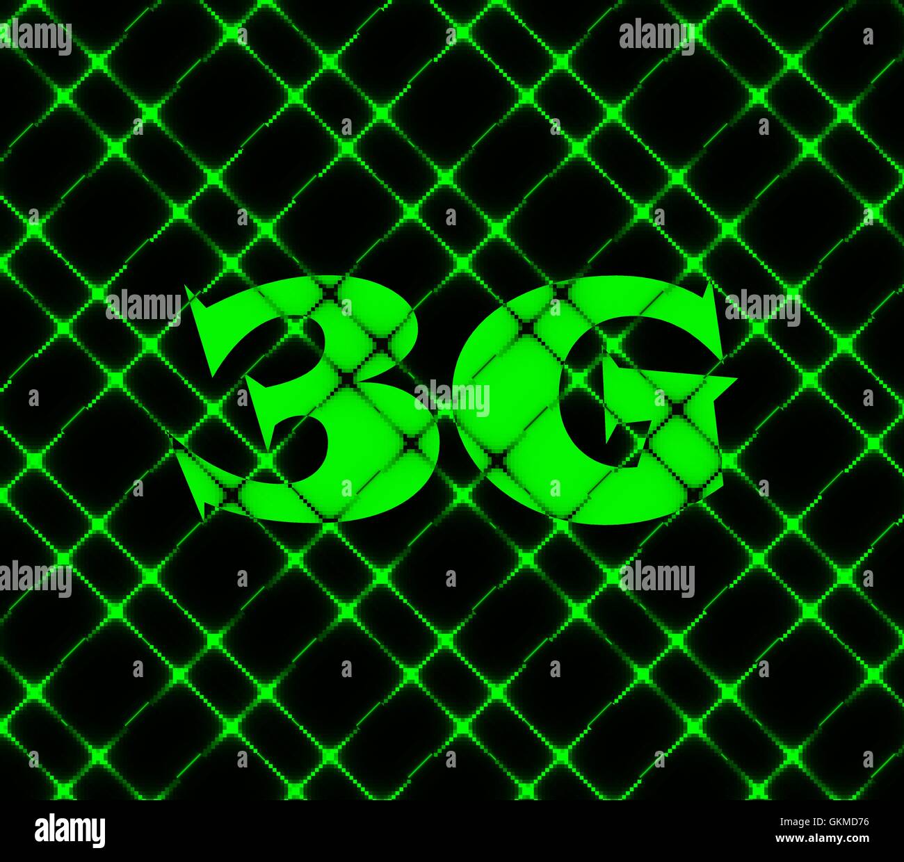 3G icon symbol Flat modern web design with long shadow and space for ...