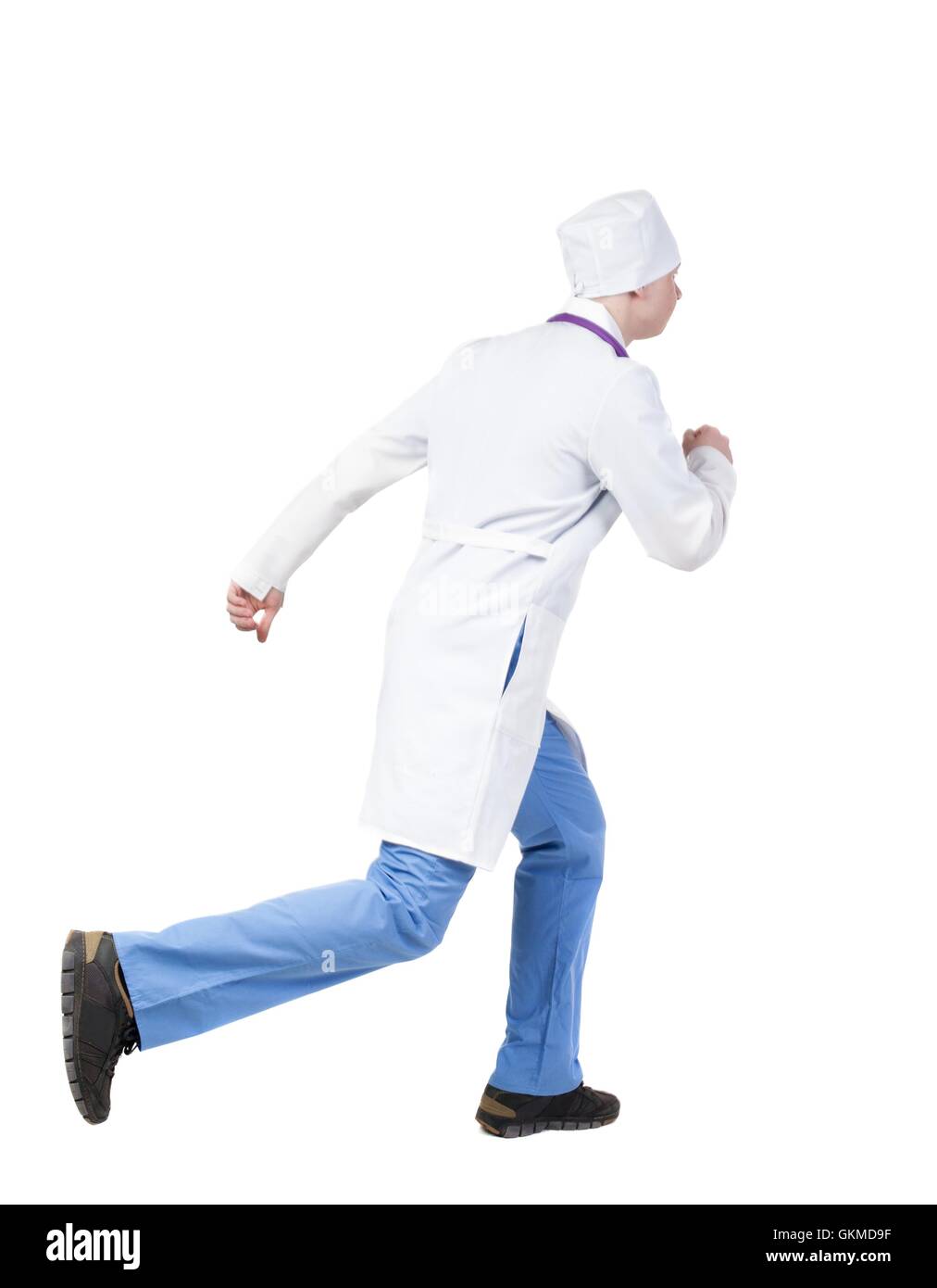Doctor running behind hi-res stock photography and images - Alamy