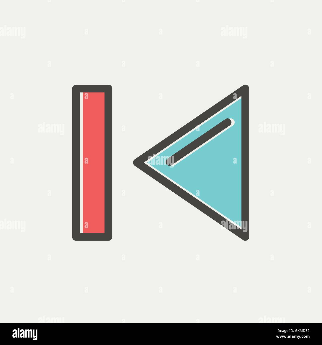 Green red outline circle Stock Vector Images - Alamy