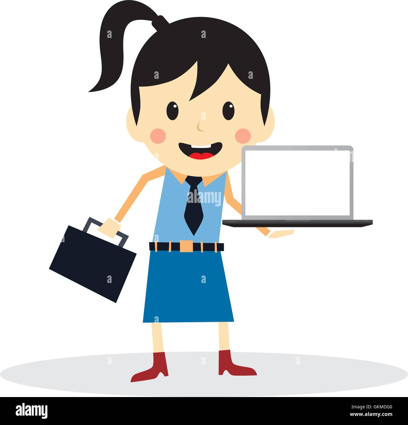 business presentation cartoon character Stock Vector Image & Art - Alamy