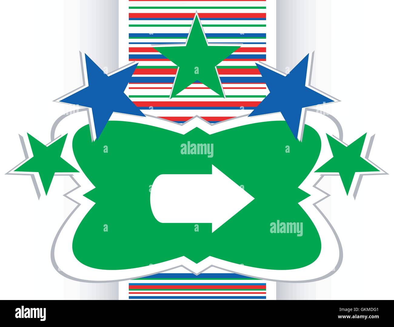 Right arrow next white Stock Vector Images - Alamy