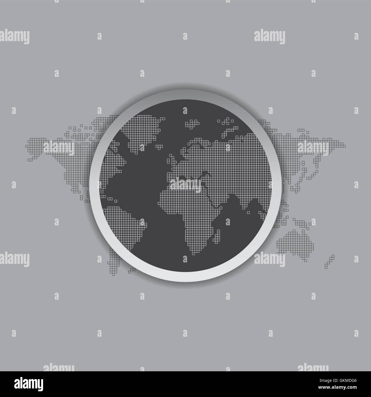 world map theme Stock Vector Image & Art - Alamy