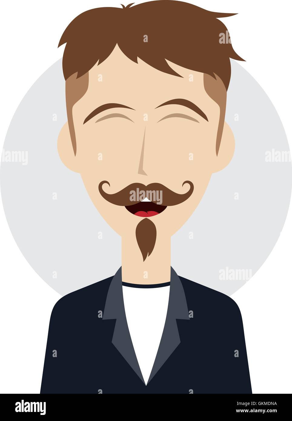 funny laughing guy Stock Vector Image & Art - Alamy
