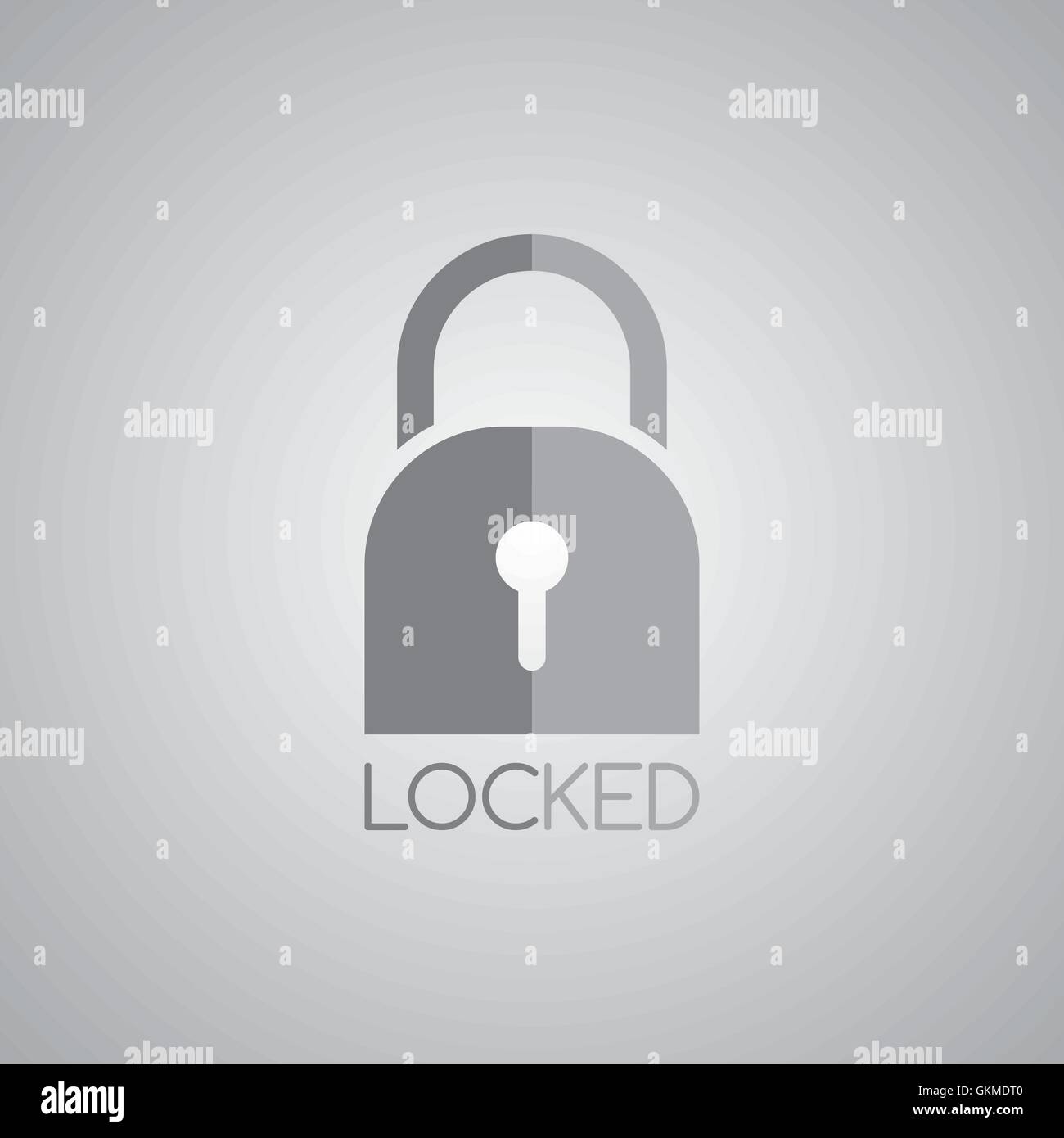 Black Door Locks Stock Vector Images - Alamy