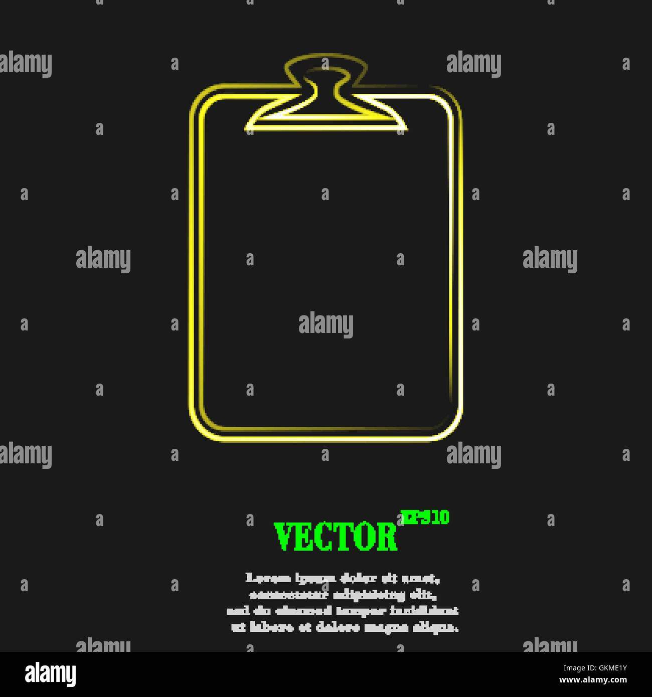 Paper clip icon symbol Flat modern web design with long shadow and ...