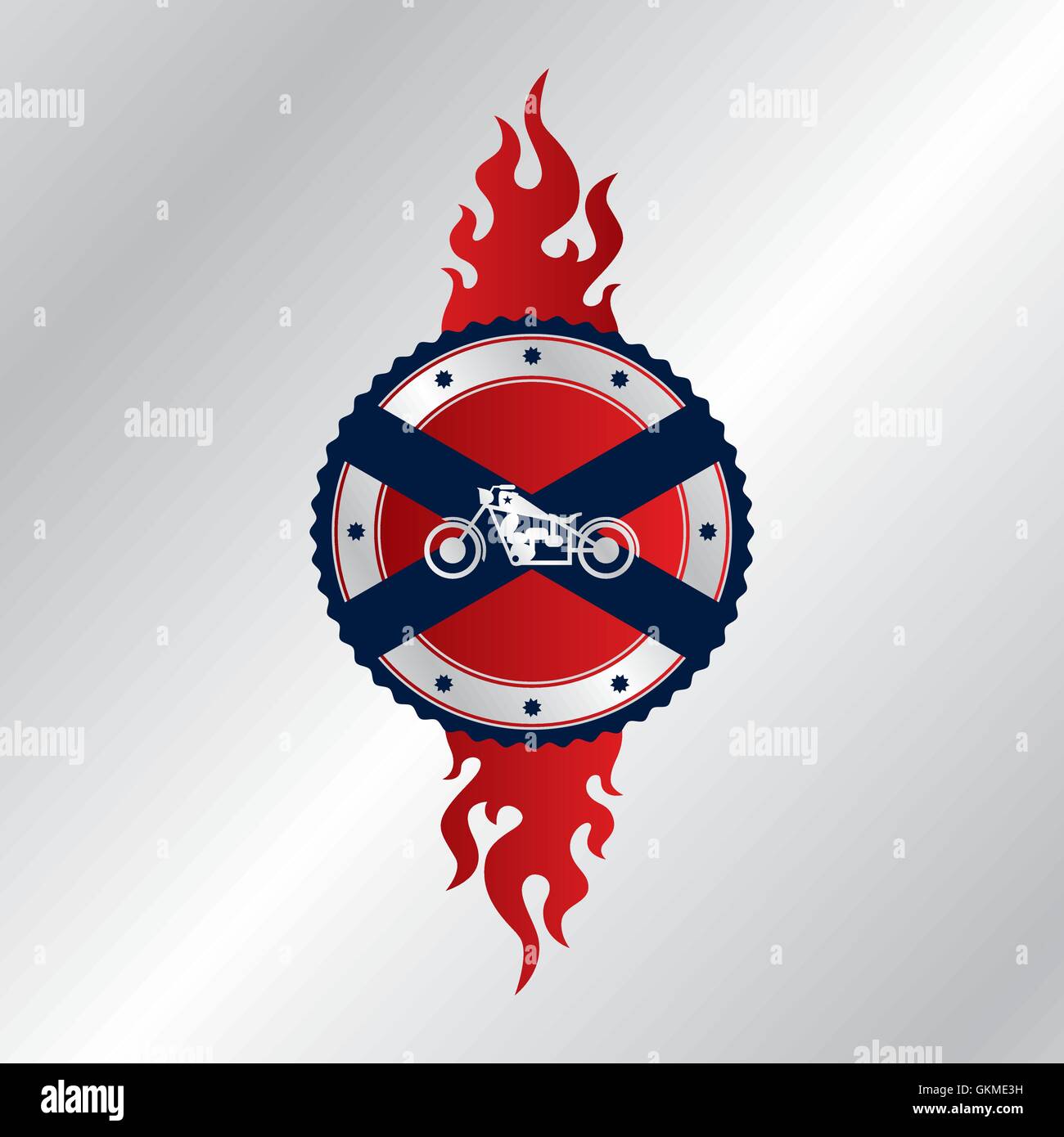 motorcycle label sticker Stock Vector Image & Art - Alamy