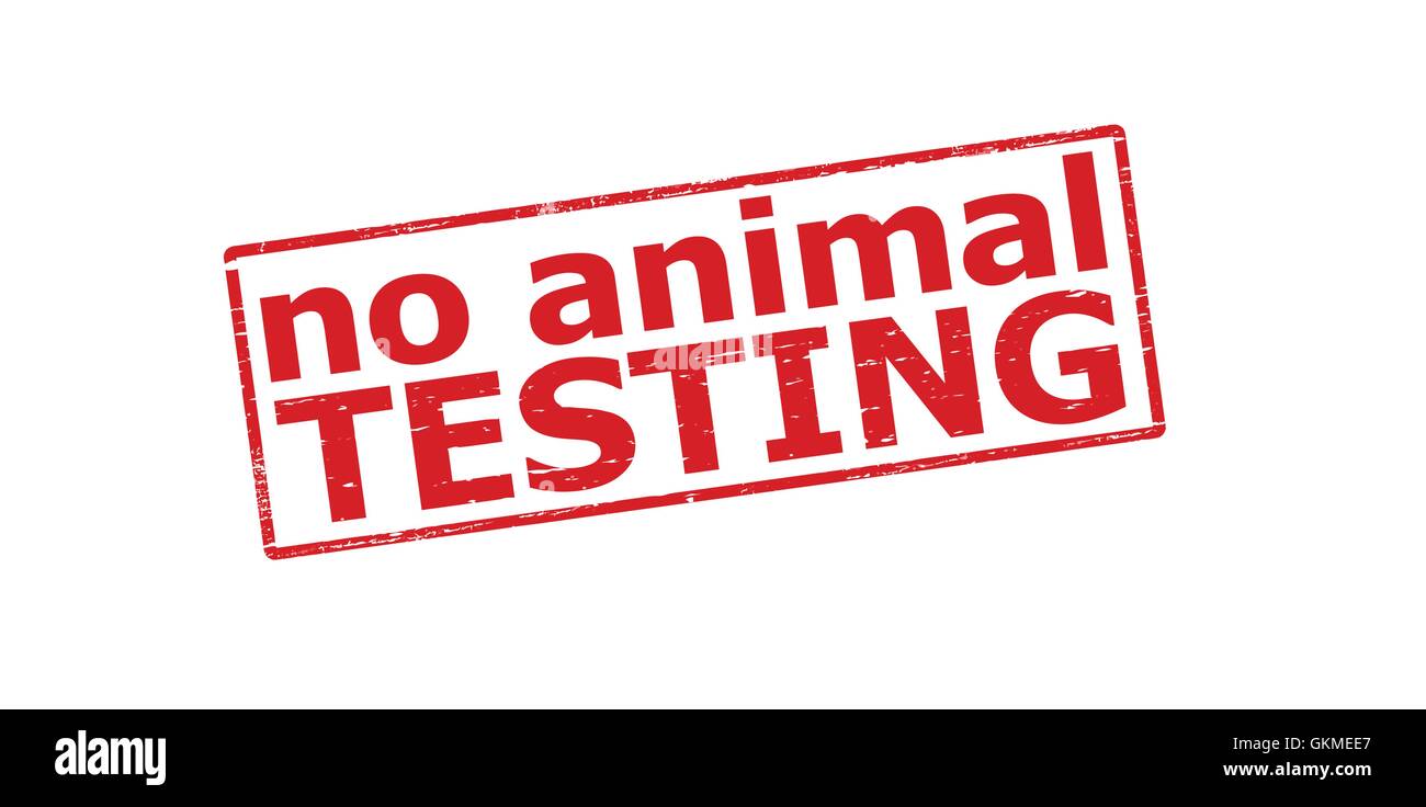 No animal testing Stock Vector Image & Art - Alamy