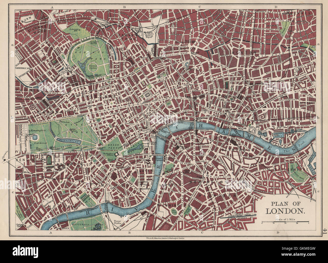 London plan west end pimlico city hi-res stock photography and images ...