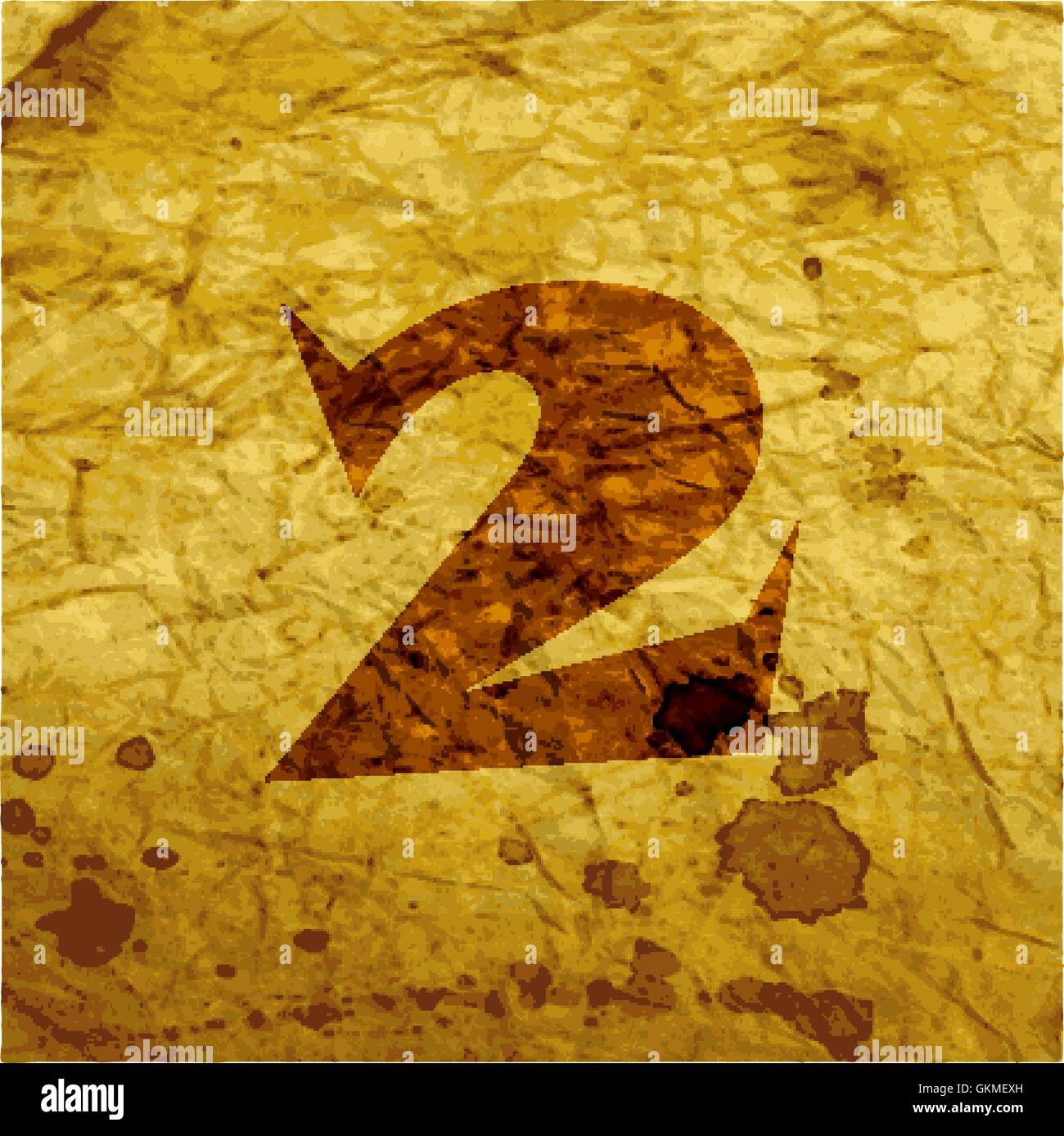 Number 2 badge hi-res stock photography and images - Alamy